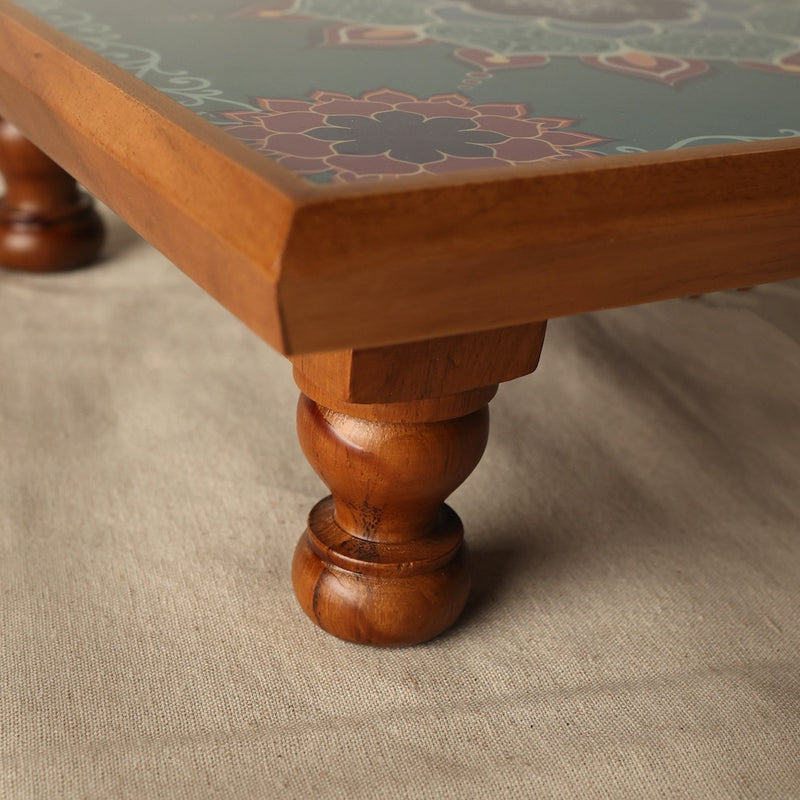 Bajot, Chowki, Patla | Traditional Teak Wooden Bajot