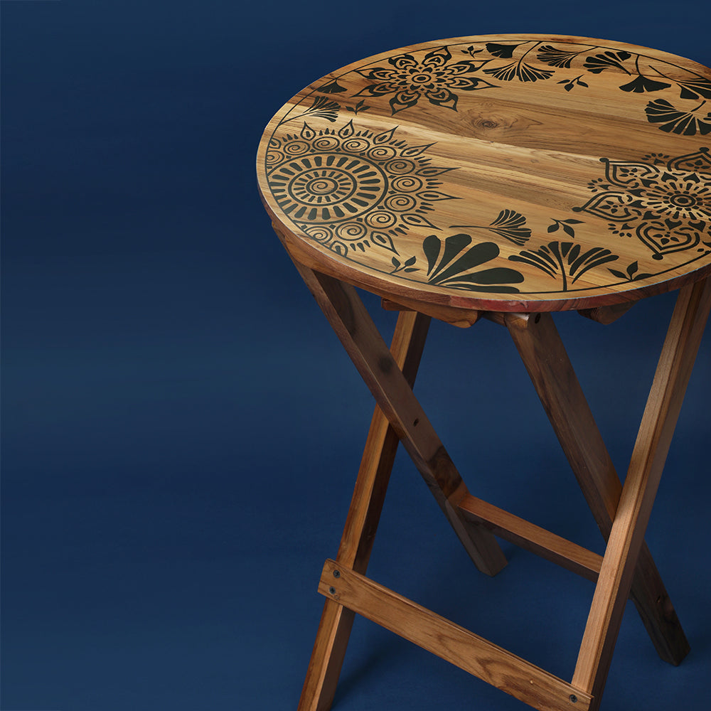 Buy Multipurpose Folding Table | Teak Wood | Dream Plantation Table