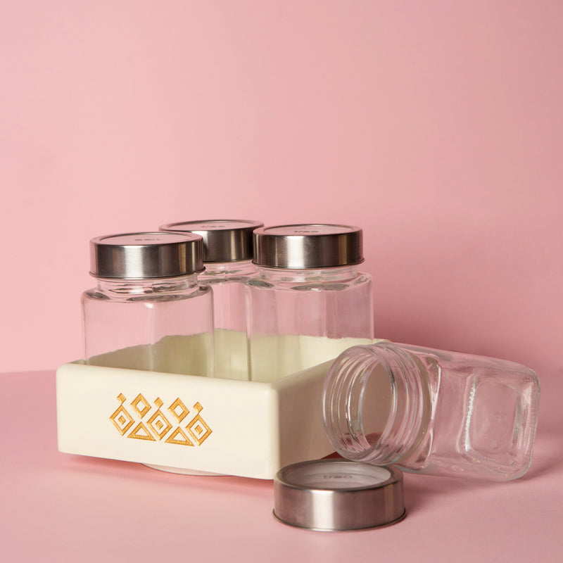 Shop Revolving Jar Stand | Spice Rack Tray | Modern Decor